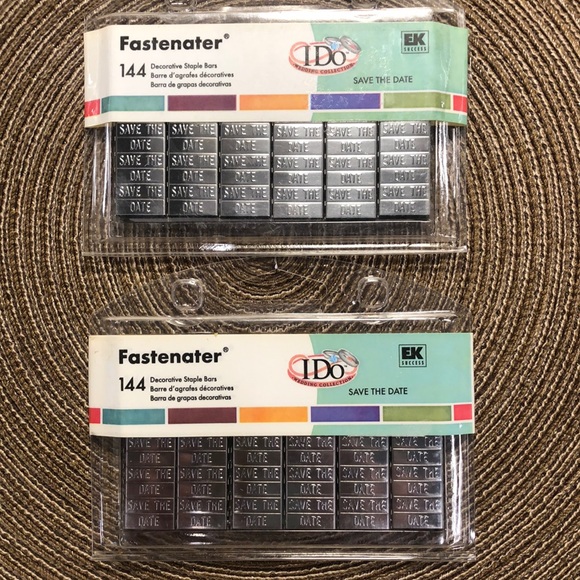 Ek Success | Office | Fastenater Staple Bars Save The Date | Poshmark